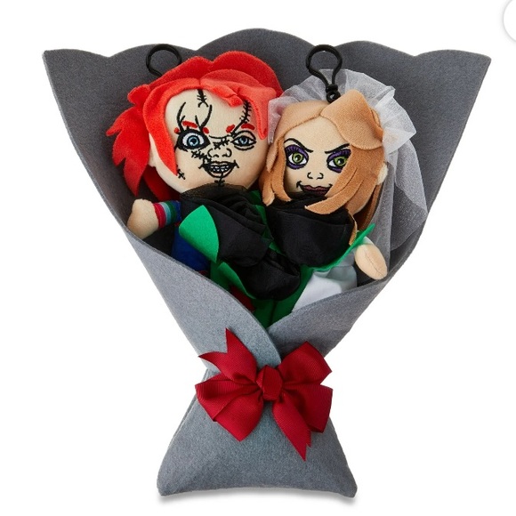 chucky | Toys | Chucky Bride Of Chucky Plush Flower Bouquet New ...